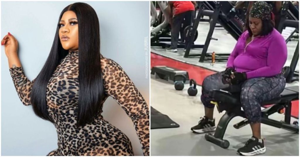 Nkechi Blessing trends online as unknown individual captures her raw ...